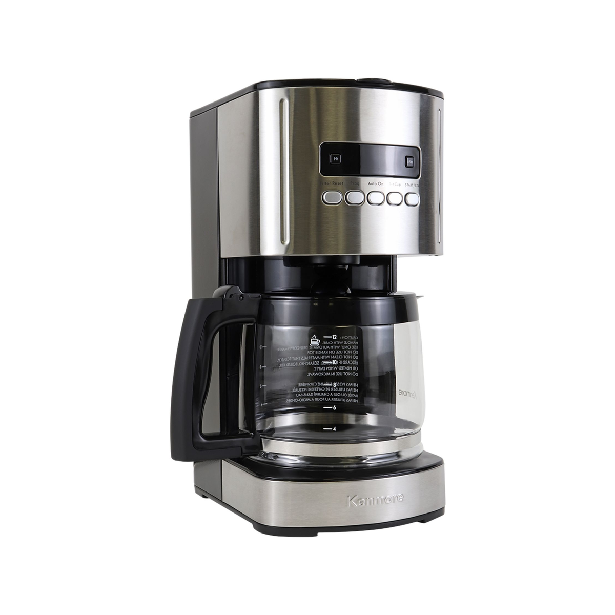 Kenmore Drip Coffee Maker 12-Cup Black - Bunnings Australia