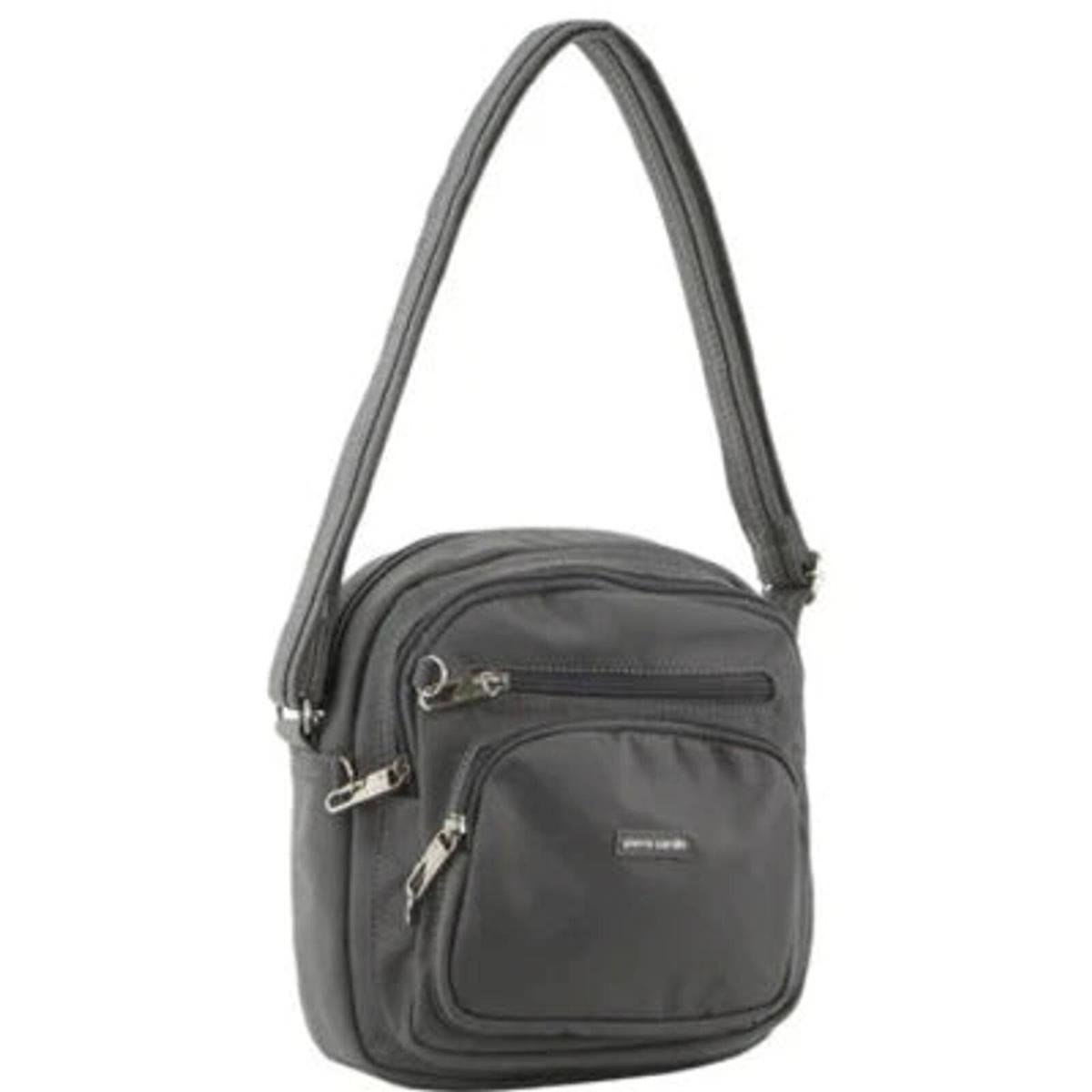 Pierre Cardin Anti - Theft Cross Body Bag Grey - 27x11x20 cm - Bunnings ...