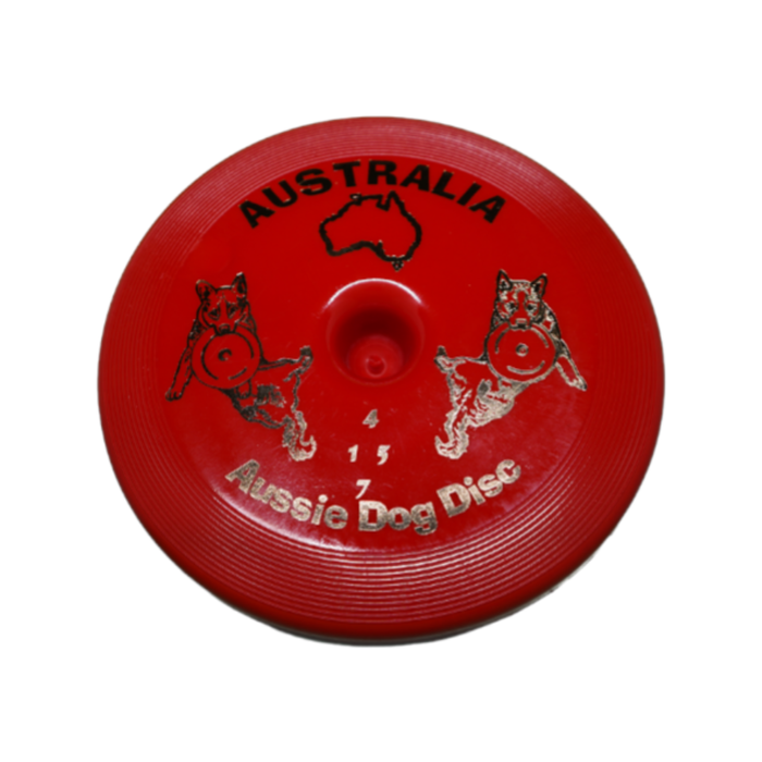 Aussie Dog Products Disc Hard Red (Dog Toy) - Bunnings Australia