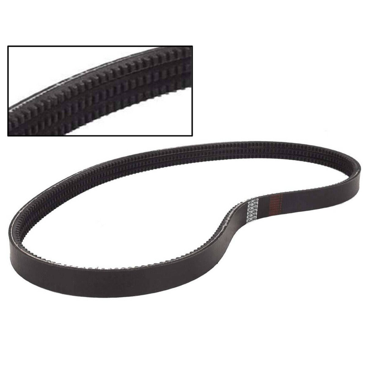 Main Pump Drive Belt for Bobcat Skid Steer Track Loader T140 T180 T190 ...