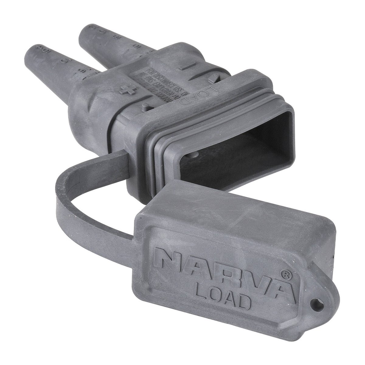 Narva Grey Weatherproof Load Cover to Suit 50A Heavy-Duty Connector ...