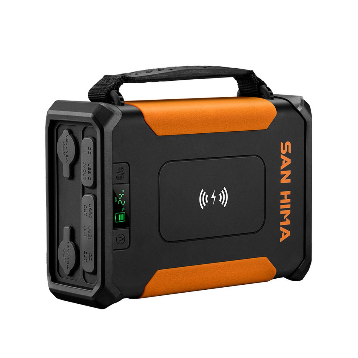 San Hima 24Ah Lithium Portable Power Pack Build-in LED Lights Outdoor ...