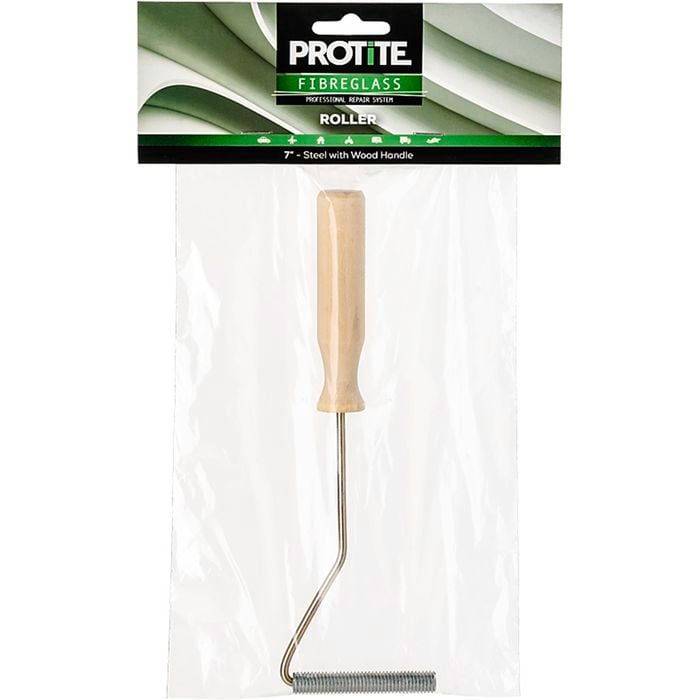 Protite Fibreglass Roller 7" with Wood Handle - Bunnings Australia