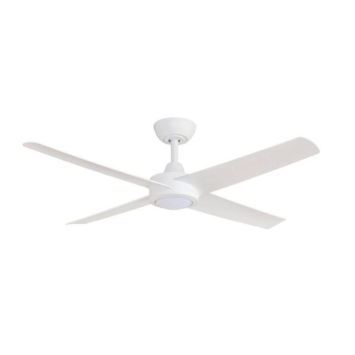 ThreeSixty 122cm White 4 Blade DC Ambience Ceiling Fan With Uplight And ...