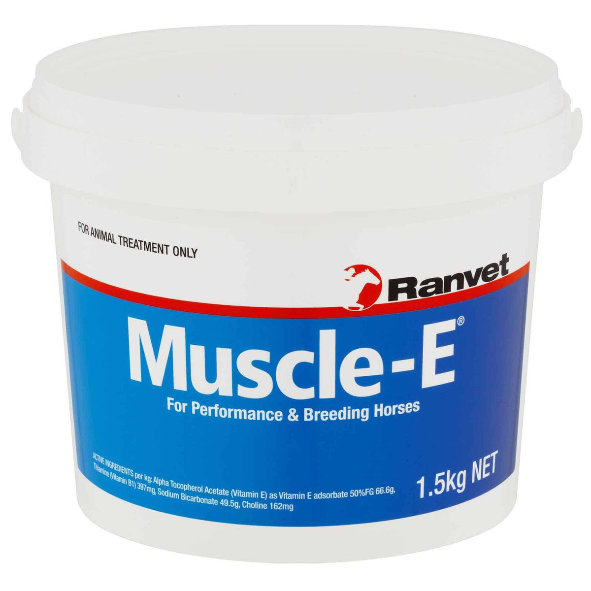 Ranvet Muscle E Horses Performance & Breeding Supplement 1.5kg ...