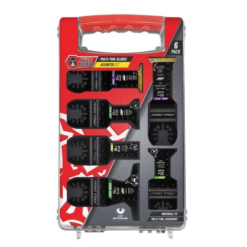 Full Boar 6PC Multi-Tool Blade Assorted Set - Bunnings Australia