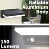 Arlec 150L Premium Solar LED Wall Light With Motion Sensor - Bunnings ...