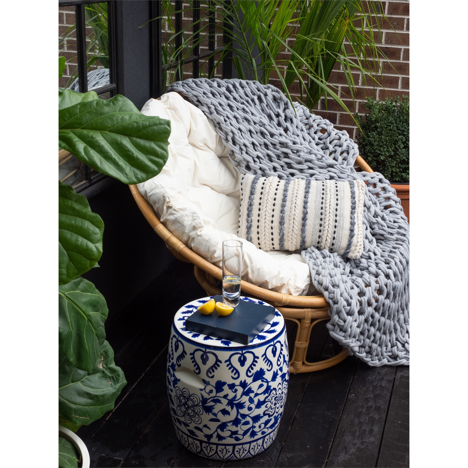Home Bazar 115cm Papasan Occasional Chair Bunnings New Zealand