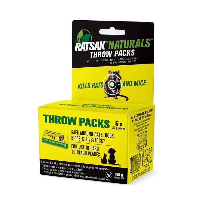 RATSAK Naturals 100g Throw Packs - Bunnings Australia