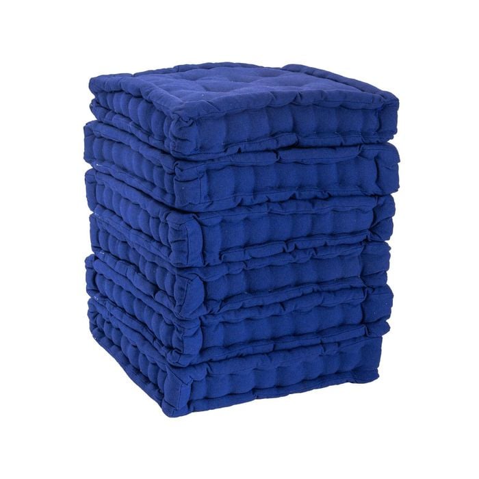 Nicola Spring Garden Chair Seat Cushions - 40cm x 40cm - Pack of 6 ...