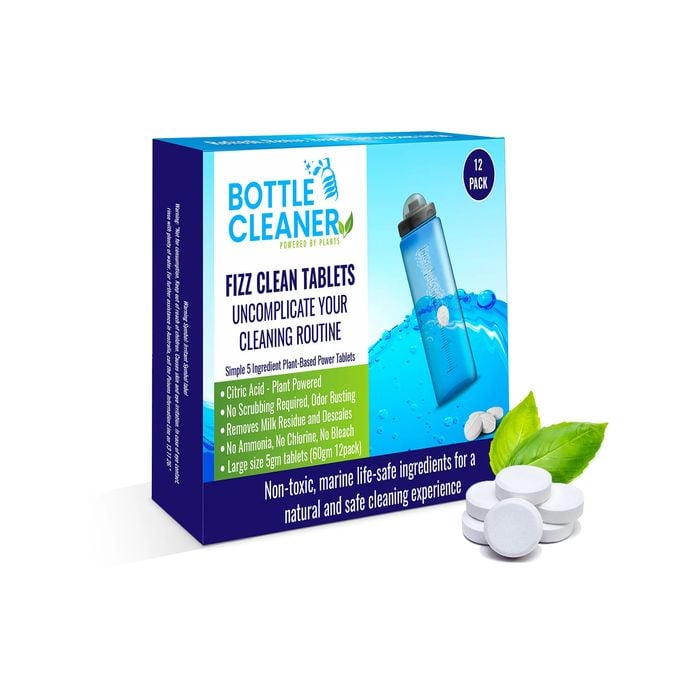 Water Bottle Cleaning Tablets- Large Tablets Blender Cleaners ...