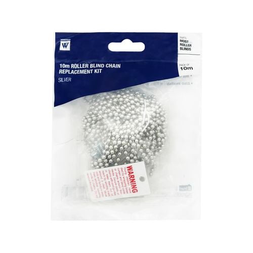Windoware 10m Metal Roller Blind Chain Replacement Kit - Bunnings Australia