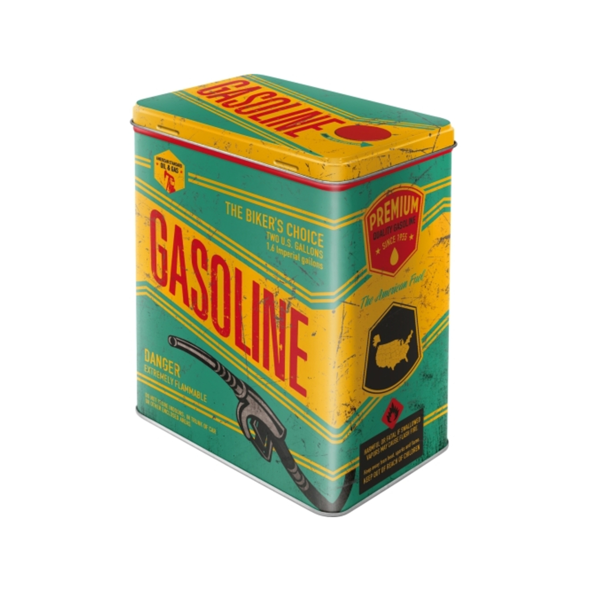 Nostalgic-Art Tin Box Large Gasoline - Bunnings Australia
