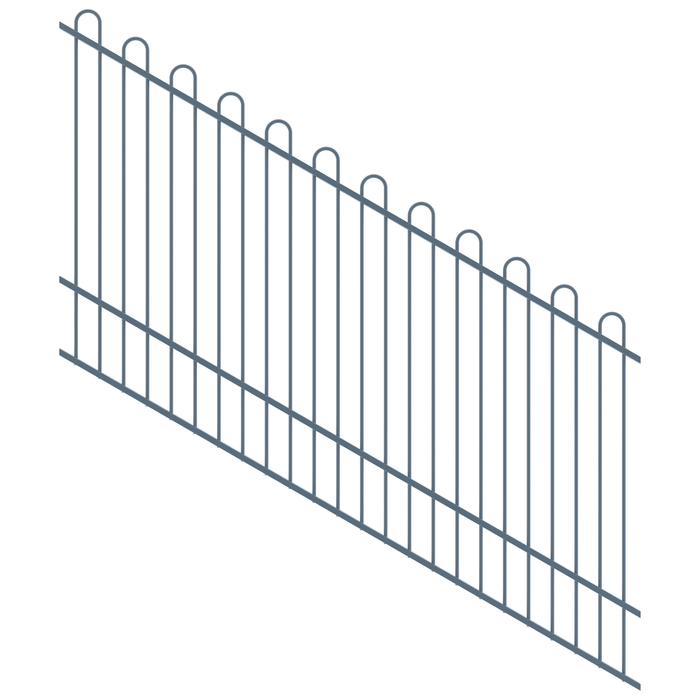 ProtectorAl 1201-2400W x 1500H Deep Ocean Loop Top Pool Fence Panel ...