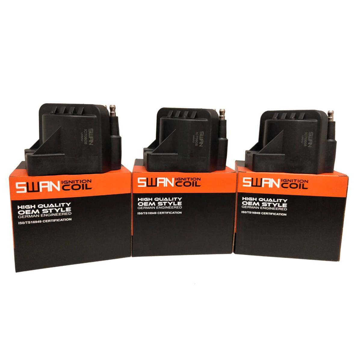 3-Pack SWAN Ignition Coil for Holden Commodore VP, VR, VS, VT, VX, VY ...