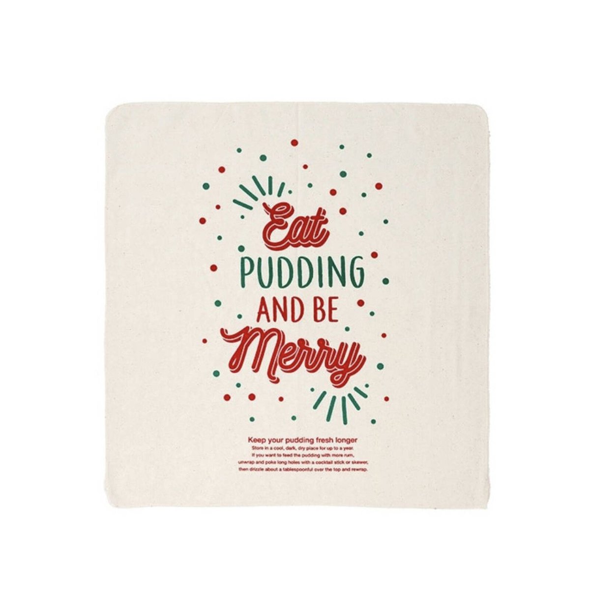 Ladelle Cotton Calico Cheer Assorted Pudding Cloth/Muslin 60x60cm ...