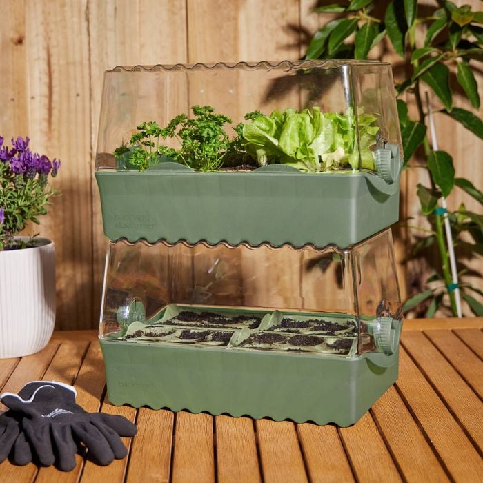 Backyard Farmer Flori Seed Raising Kit - Bunnings Australia