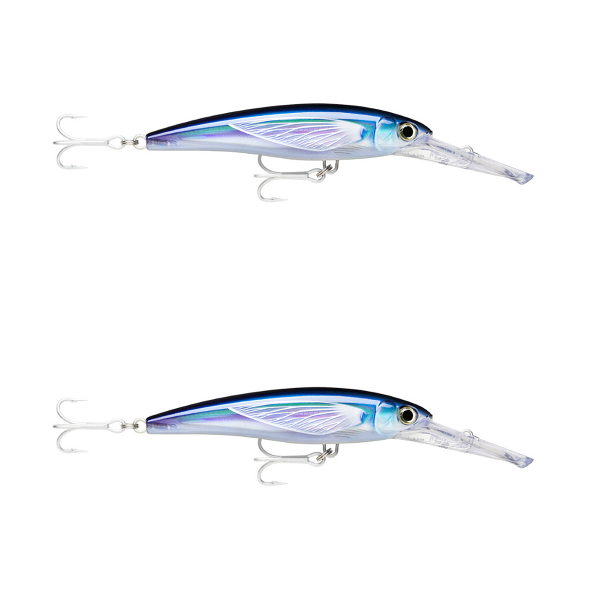 2x Rapala 18cm X Rap Magnum 40 Deep Diving Trolling Lures - HD Flying ...