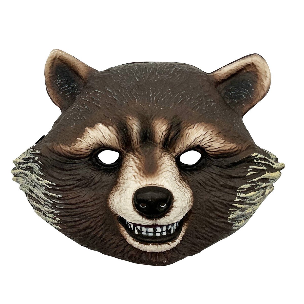 Marvel Rocket Raccoon Vacuform Mask with Painted Features for Guardians ...