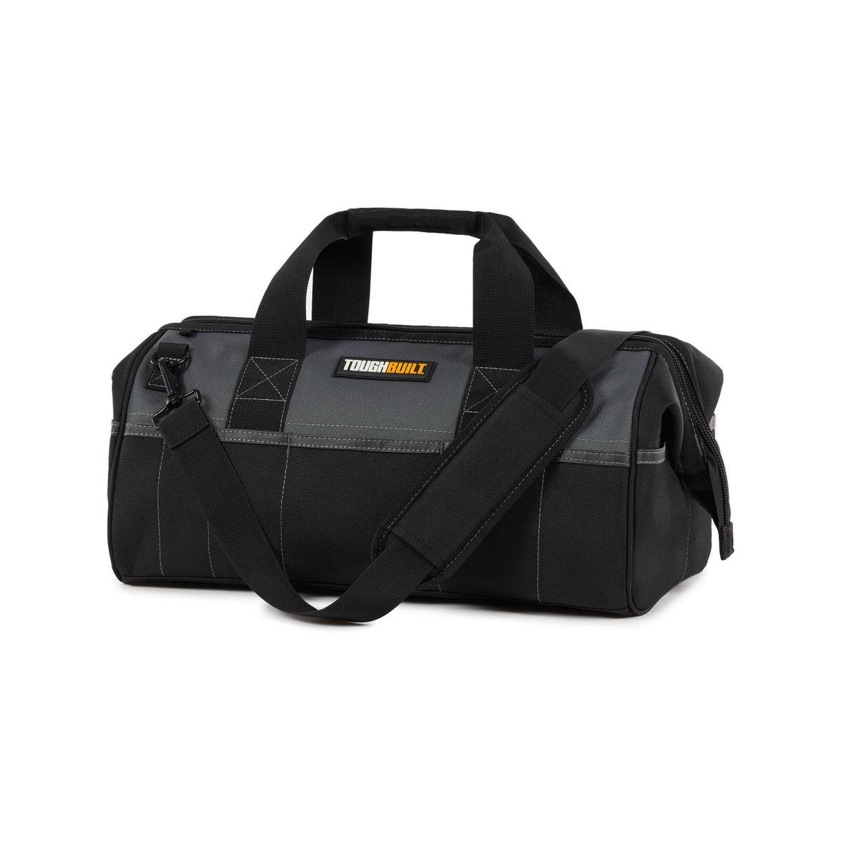 ToughBuilt 450mm (18") Builder Bag with Shoulder Strap - Bunnings Australia