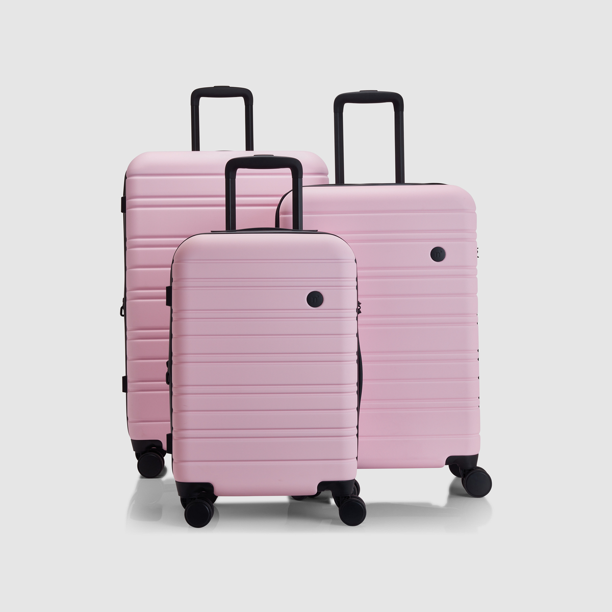 Nere Orchid Pink Stori 3pc Suitcase Set - Bunnings Australia