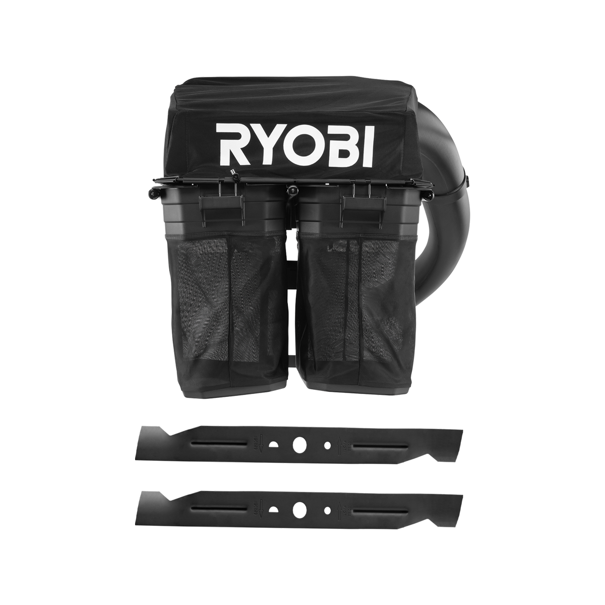 Ryobi 80V Integrated 42” Catcher and Blades Kit RRLM17 - Bunnings Australia