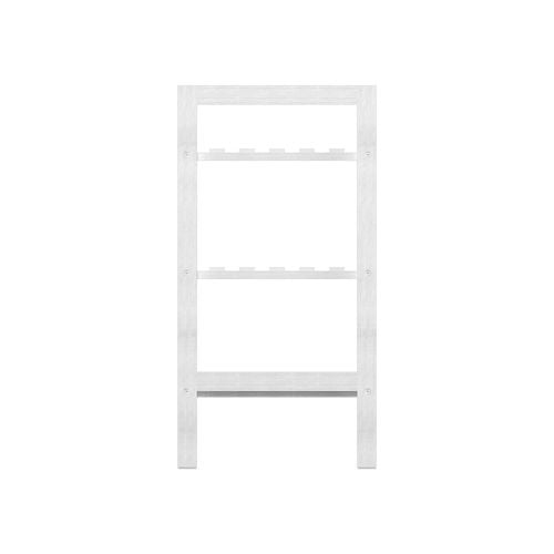 Flexi Storage Living White Bamboo Stackable 3 Tier Shoe Rack - Bunnings ...