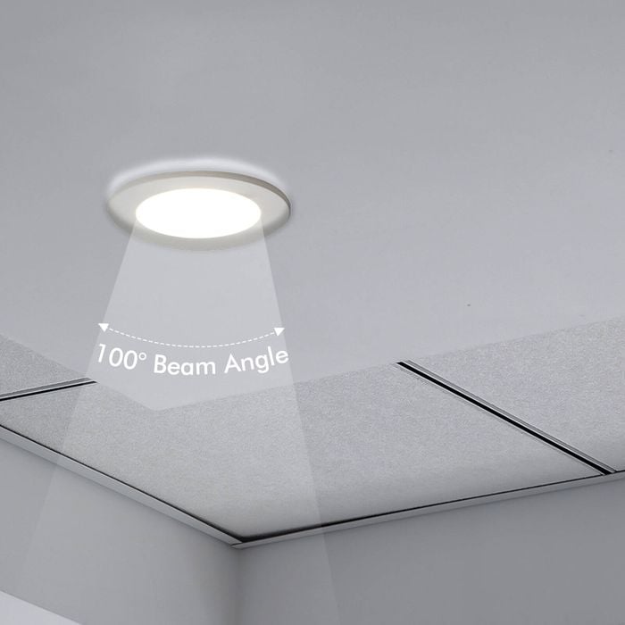 DETA 9W IP44 Tri-Colour Dimmable LED Downlight - 10 Pack - Bunnings New ...