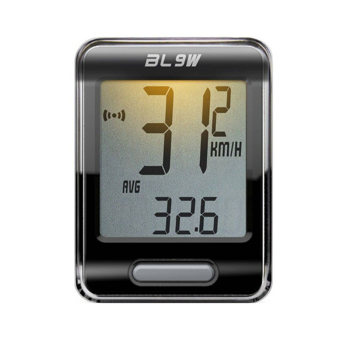 Echowell 9 Function Wireless Bicycle Computer - Black - Bunnings Australia