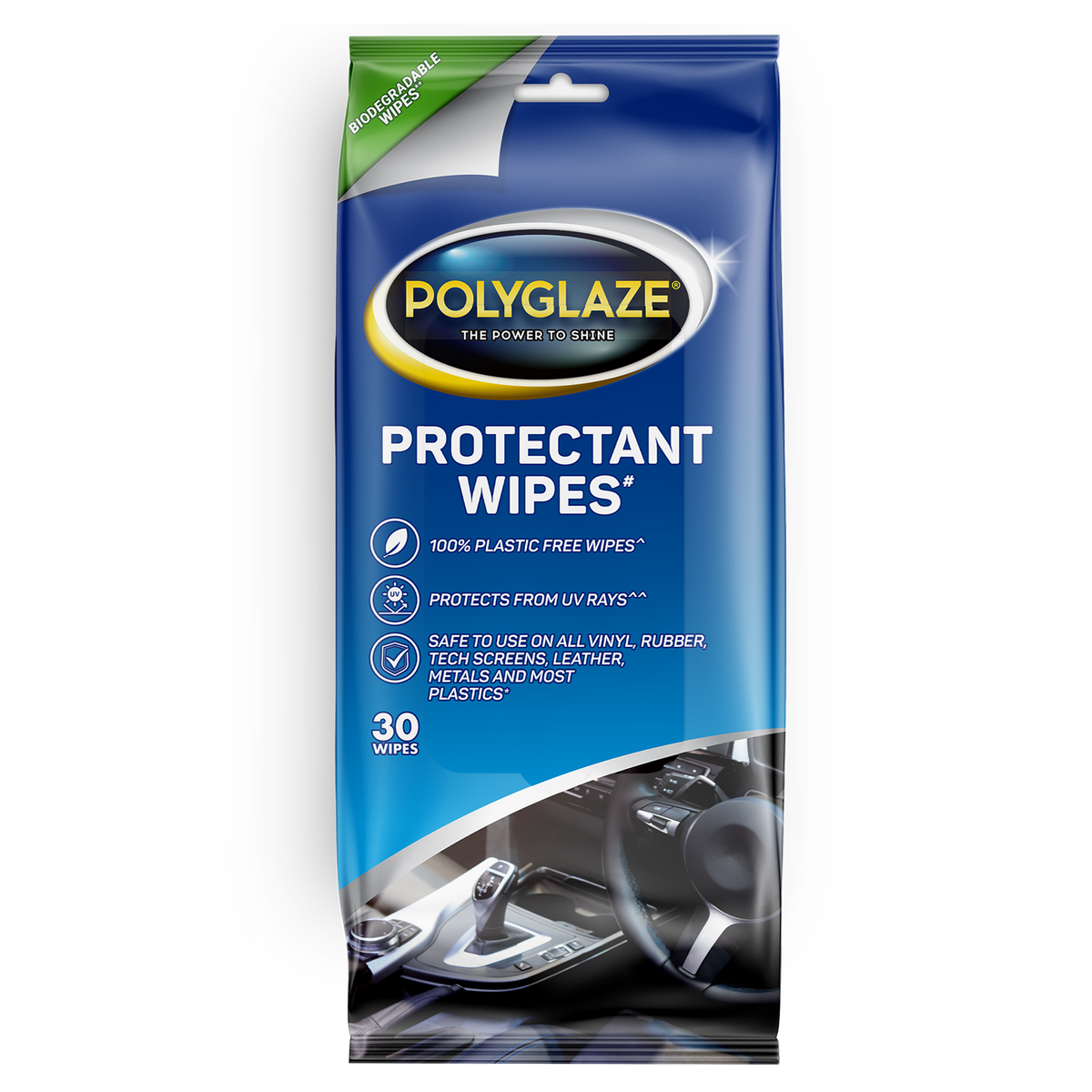 Polyglaze 30 Pack Auto Protectant Wipes - Bunnings Australia
