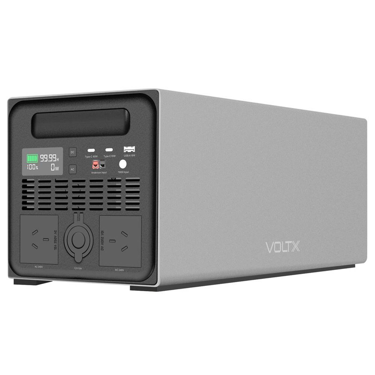 Voltx 2000w 1536wh Portable Power Station 4000w Peak Lifepo4 Battery ...