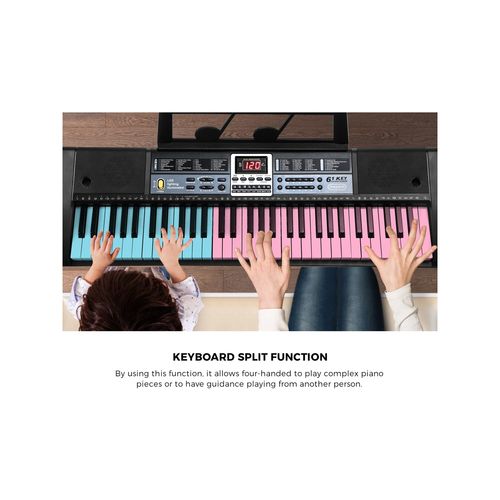 Mazam 61 Keys Electronic Piano Keyboard Lighted Electric Keyboards ...