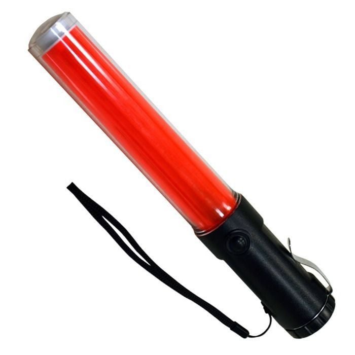 Traffic Safety LED Marshalling Wand Traffic Control Baton Rechargeable ...
