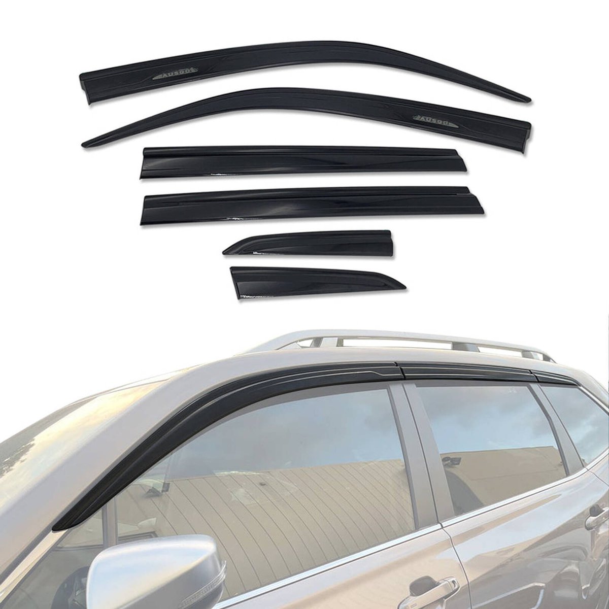 AUSGO Injection Weather Shields for Subaru Forester S5 Series 2018-2025 ...