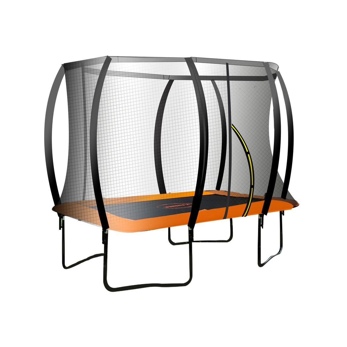 Kahuna Trampoline 8 Ft X 11 Ft Rectangular Outdoor - Orange - Bunnings ...