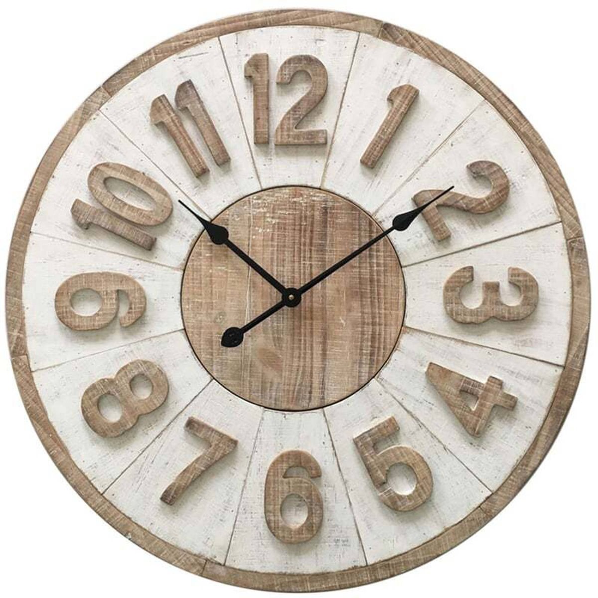 Willow & Silk XXL Hamptons Giro Wall Clock 70cm - Bunnings Australia