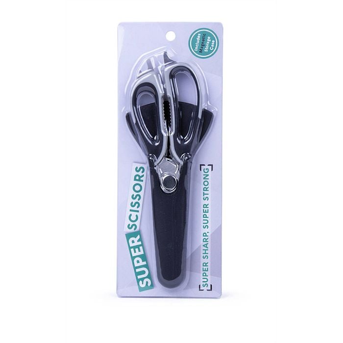 Kitchen 7-in-1 Stainless Steel Super Scissors - Black - Bunnings Australia
