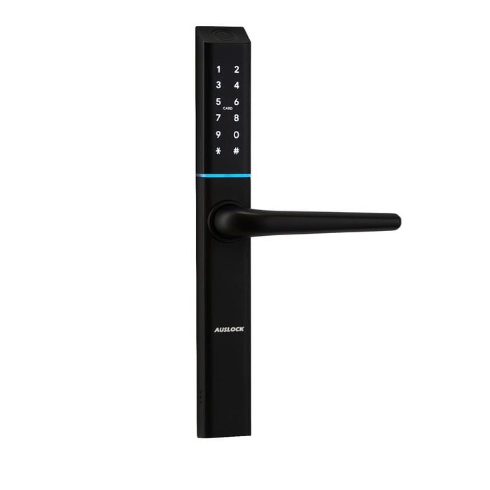 Auslock Black Super Slim Smart Lock S3 - Bunnings Australia