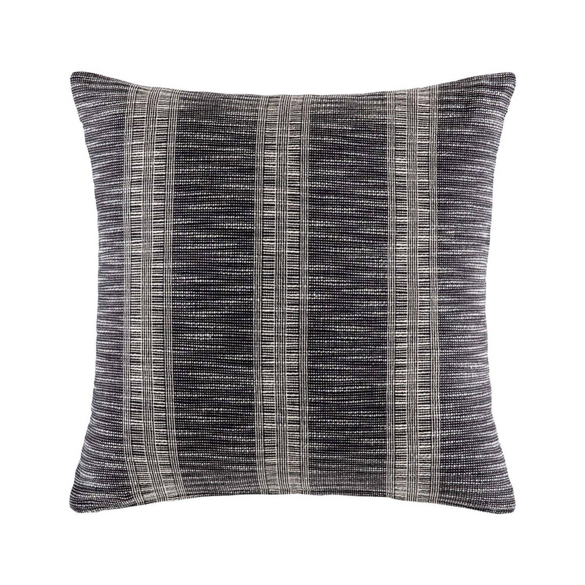 Kas Australia Banjo Filled Cushion Decor Square 50x50cm - Black ...