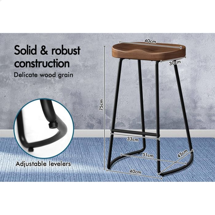 ALFORDSON Bar Stools 4X - Bunnings Australia