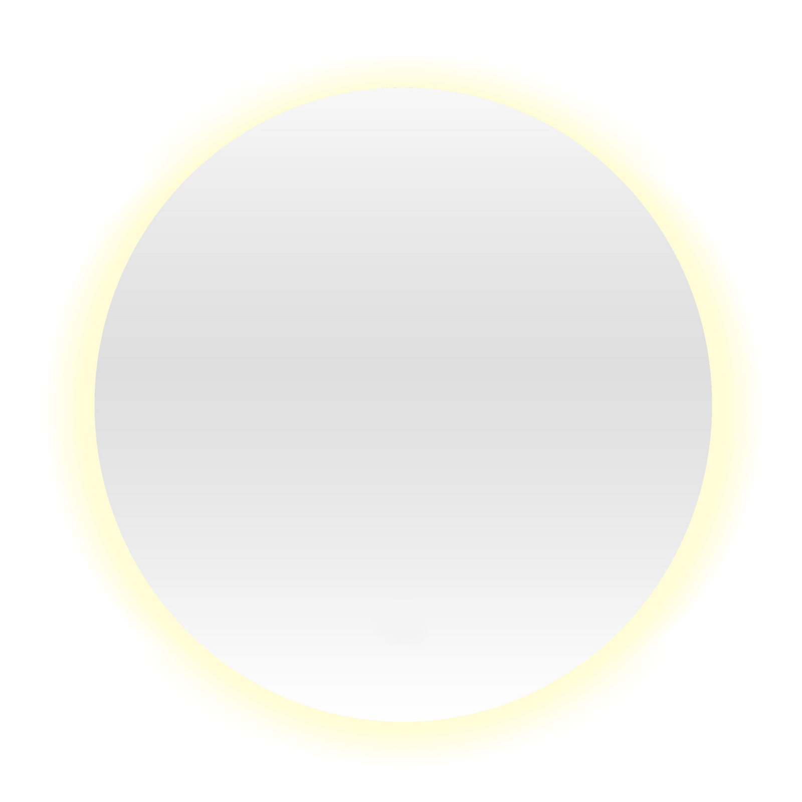 800mm Round LED Mirror | Mondella