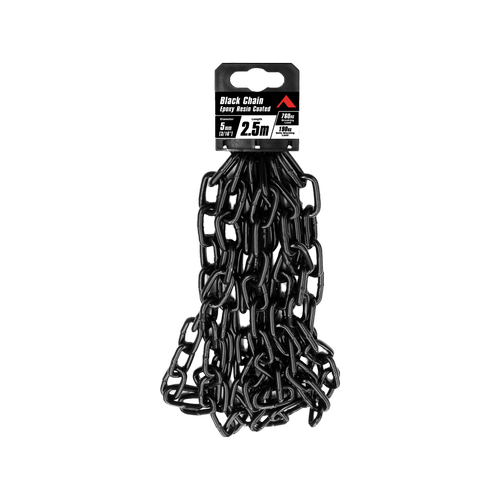 Pinnacle 5mm 3/16" x 2.5m Black Chain - Bunnings New Zealand