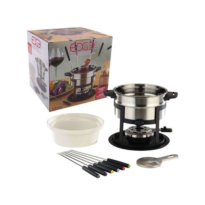 Edge 12 Piece 3 in 1 Fondue Set - Bunnings Australia