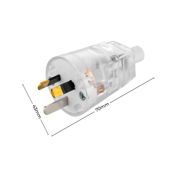 DETA 10A Heavy Duty Rewireable Plug Top - Bunnings Australia