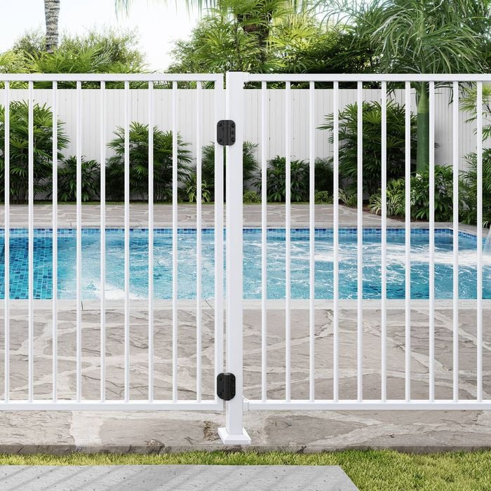 ProtectorAl 50 x 50 x 1300mm Pearl White Aluminium Pool And Garden ...