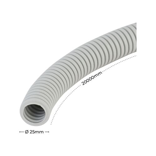 DETA 20m Medium Duty Corrugated Conduit - 25mm - Bunnings New Zealand