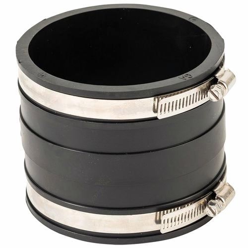 Deks 100mm PVC To PVC Rubber Joiner - Bunnings Australia