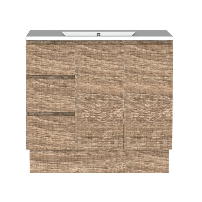 Forme 750mm Mont Albert Freestanding Vanity With Polymarble Top - LH ...