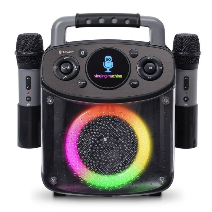 Singing Machine Mini Sparkle Bluetooth Karaoke Speaker - Bunnings Australia