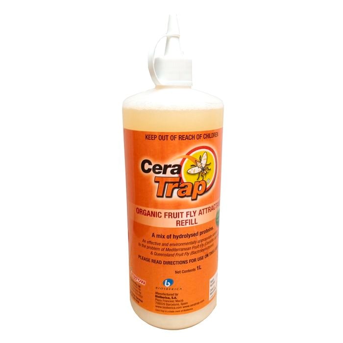 Amgrow Cera Trap 1L Organic Fruit Fly Attractant Refill - Bunnings ...